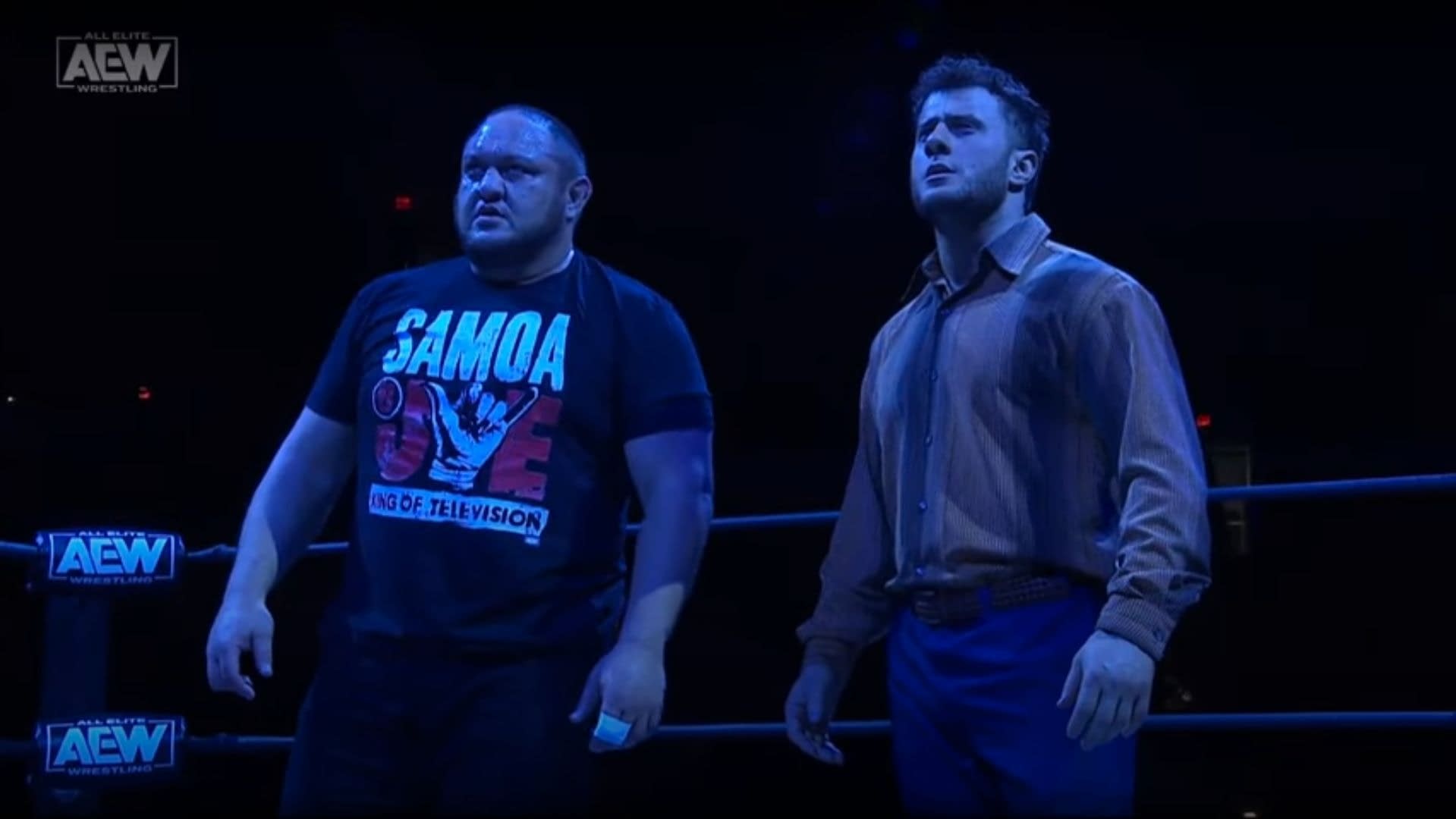 MJF and Samoa Joe Assault Holiday Spirit of WWE Fans on Dynamite